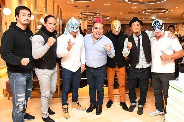 豪華ルチャドール＆田口＆KUSHIDAが登場! ファンクラブ限定イベント『“TOUCH the CMLL”SPECIAL PARTY V ...