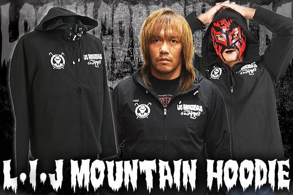 闘魂SHOP通販サイト限定!『L・I・J マウンテンパーカー(グレー 闘魂SHOP通販サイト限定!『L・I・J マウンテンパーカー(グレー