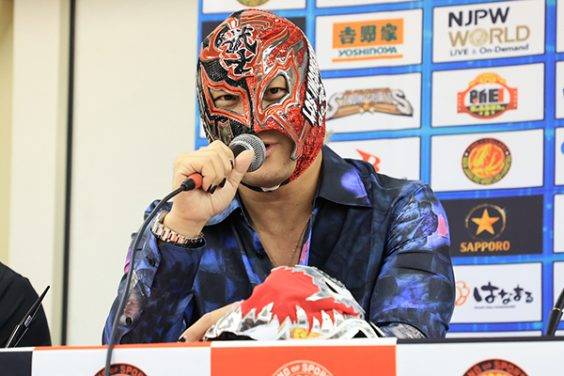 IWGPジュニアタッグ決戦前夜！ TJP＆アキラとBUSHI＆ティタンが激しい舌戦！ 互いに1.4東京ドーム、さらに“CMLLマットでの防衛戦”も視野に激突へ!!【公開調印式（2）】 ｜ 新 ...