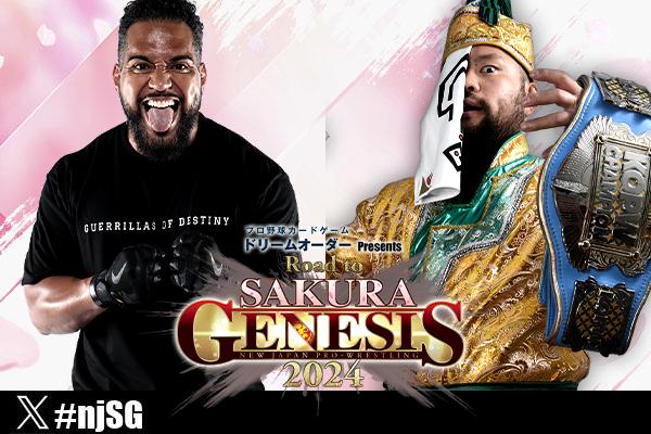 NJPW: Carteles «Road to Sakura Genesis» | Superluchas