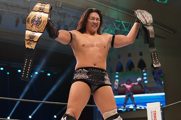 NJPW:Konosuke Takeshita desafía a Hiroshi Tanahashi | Superluchas